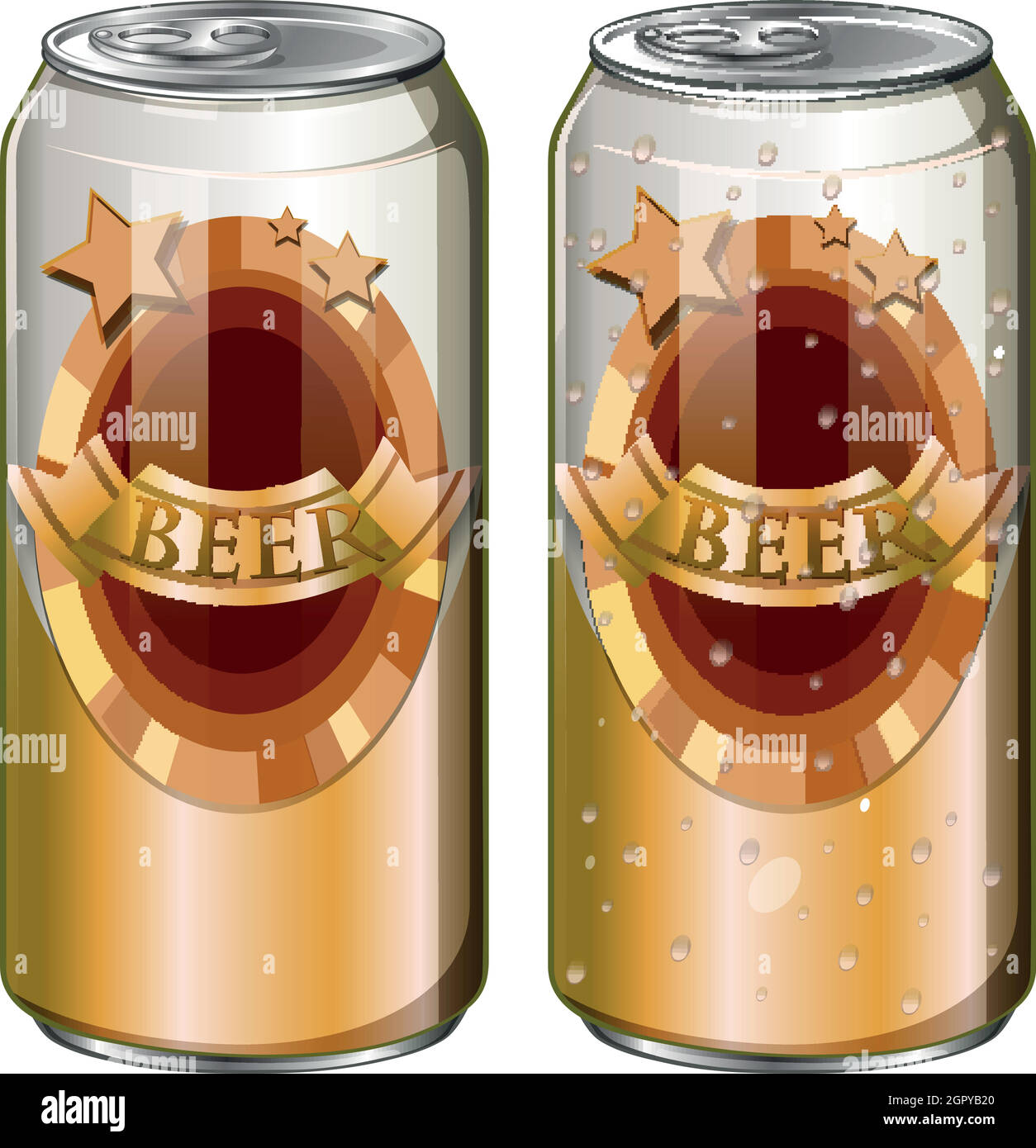 Clip art beer can hi-res stock photography and images - Alamy