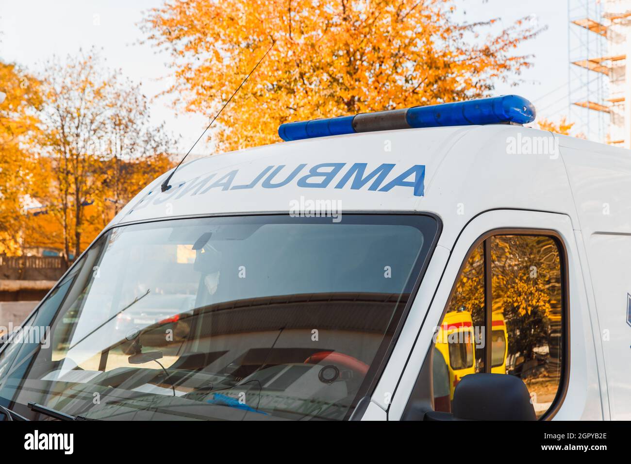 Modern ambulance hi-res stock photography and images - Alamy