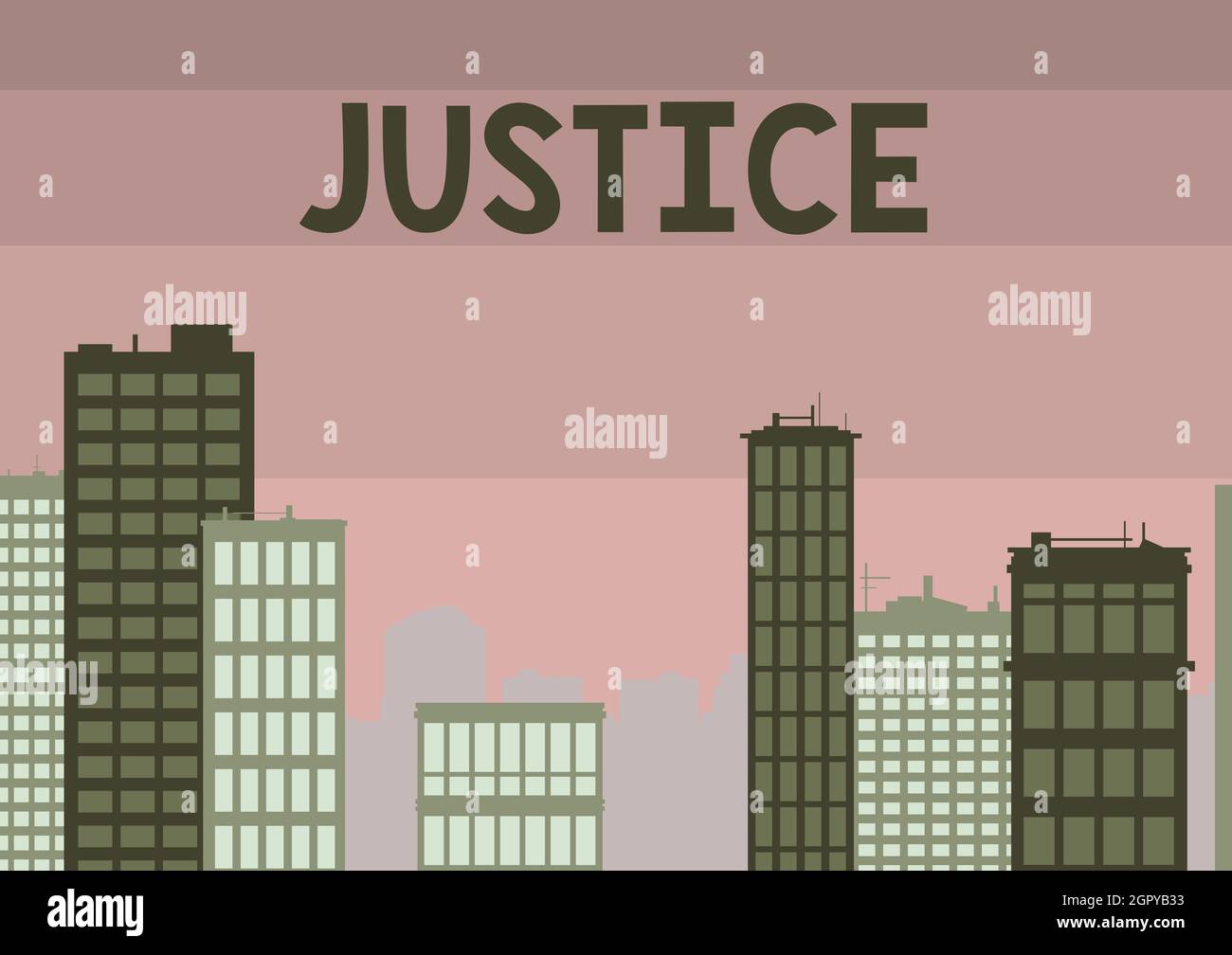 Hand writing sign Justice. Business showcase impartial adjustment of ...