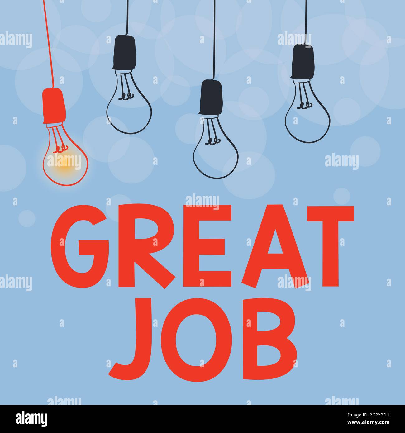 Handwriting text Great Job. Conceptual photo used praising someone for ...