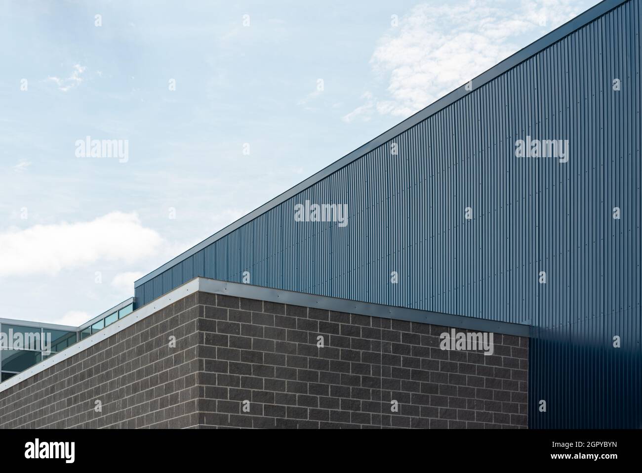 Industrial Office Building Fascia