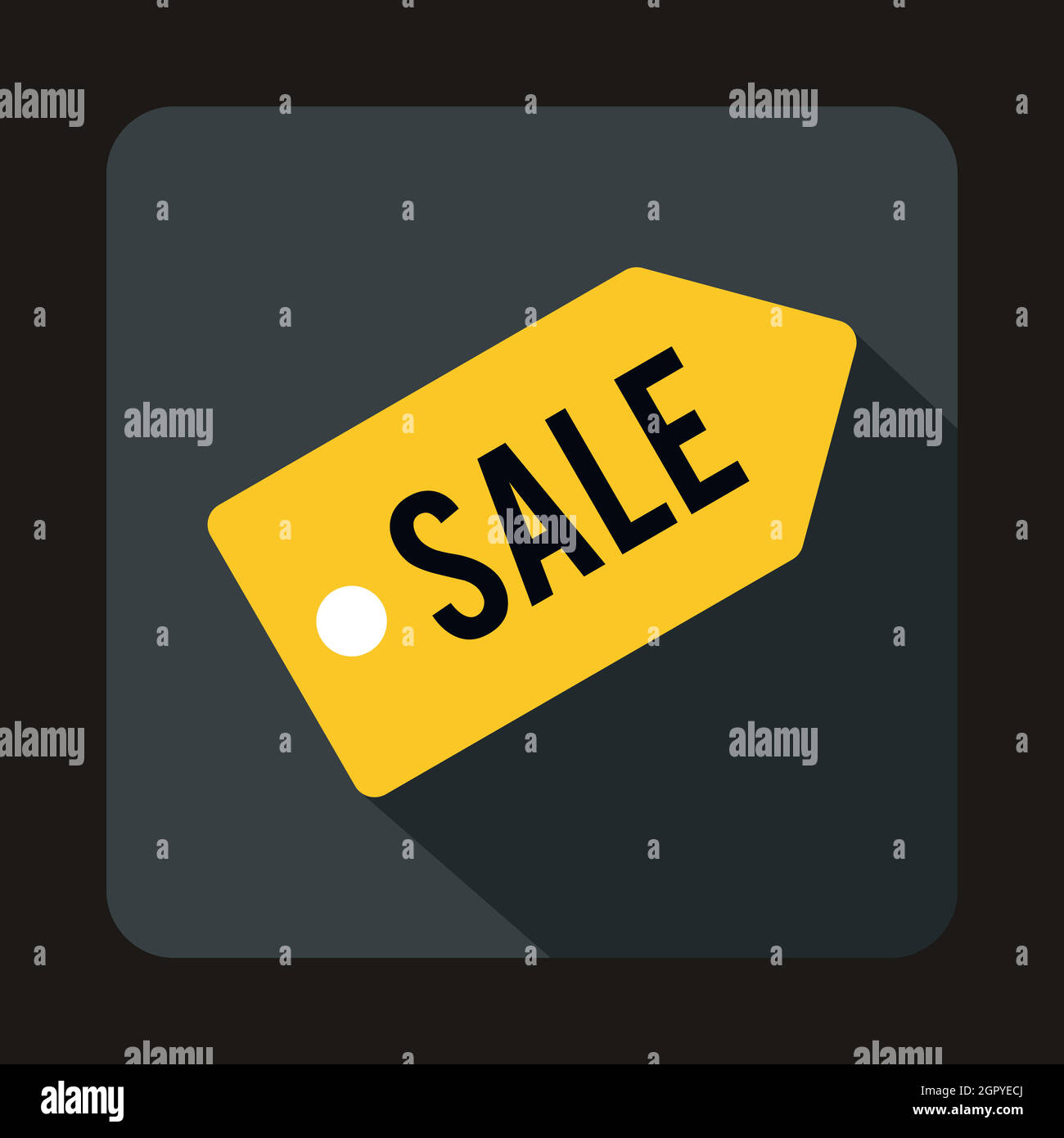 Marketing template in flat Stock Vector Images - Alamy