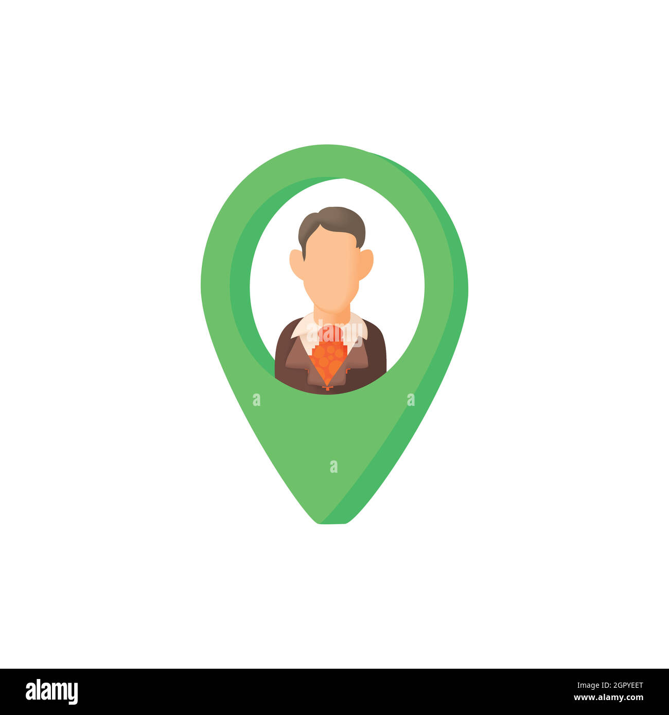 Cartoon employee hi-res stock photography and images - Alamy