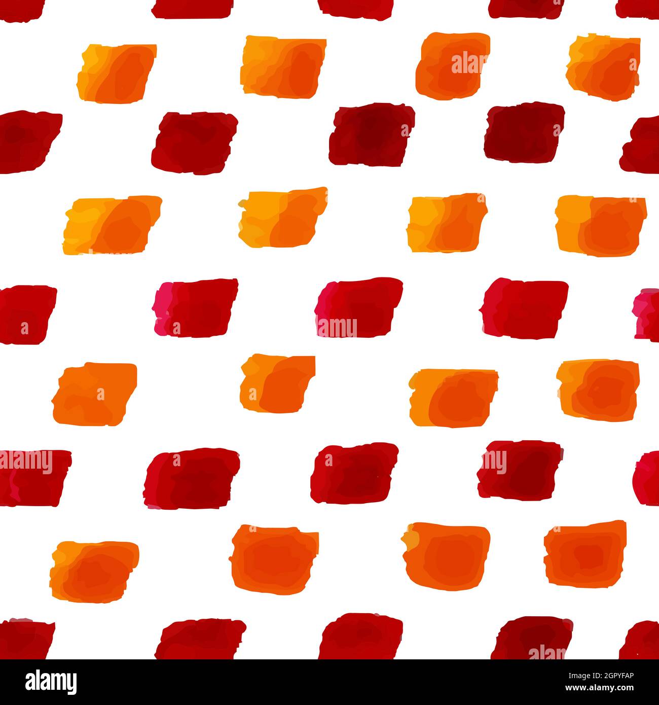 A background pattern of red brush strokes in a checkerboard pattern ...