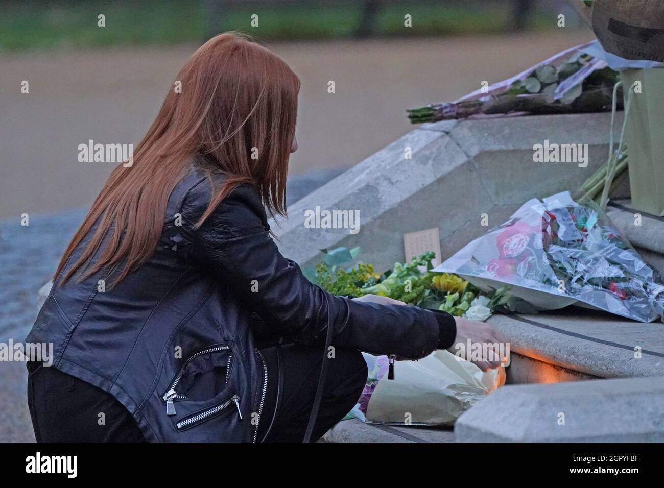 Patsy Stevenson, who was arrested at the vigil for Sarah Everard, lays ...
