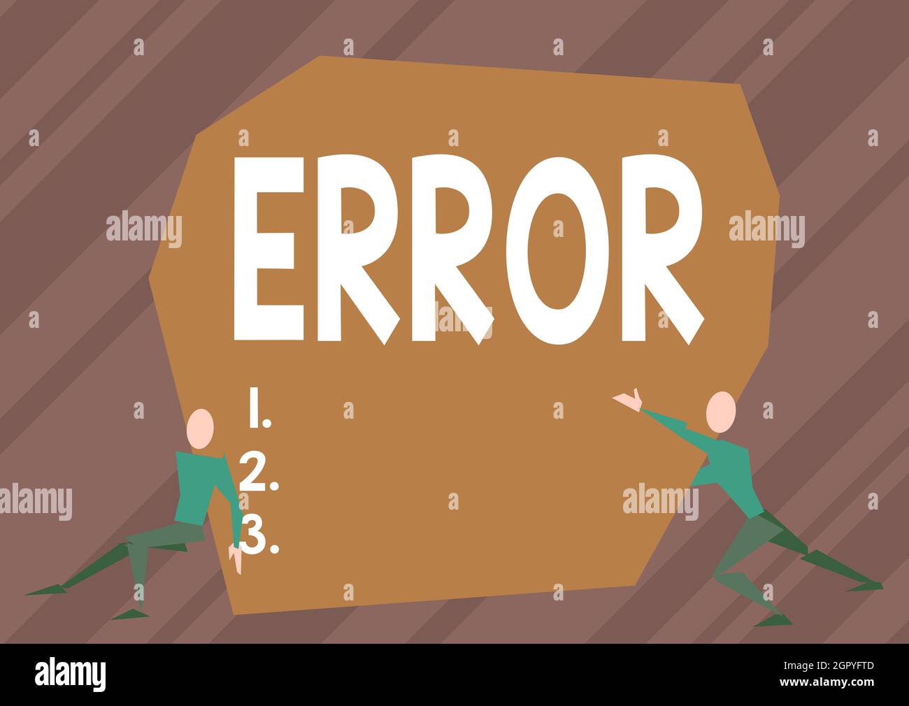 Hand writing sign Error. Business overview state or condition of being ...