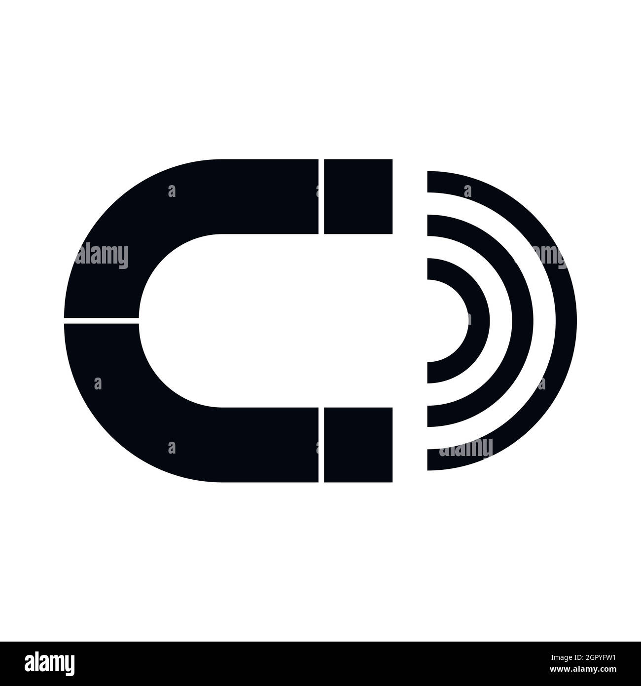 Magnet icon, simple style Stock Vector Image & Art - Alamy