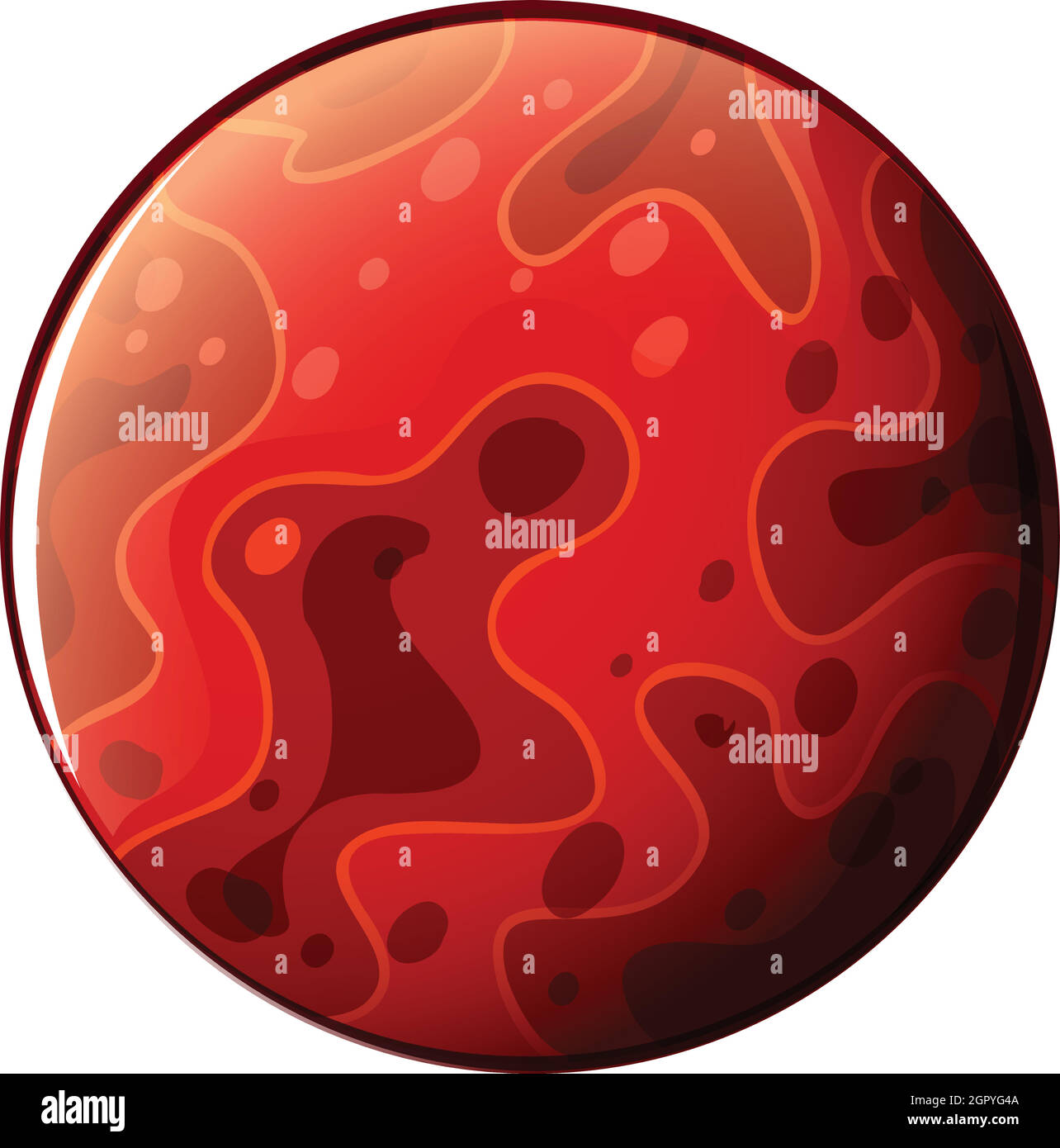 A red planet Stock Vector Image & Art - Alamy