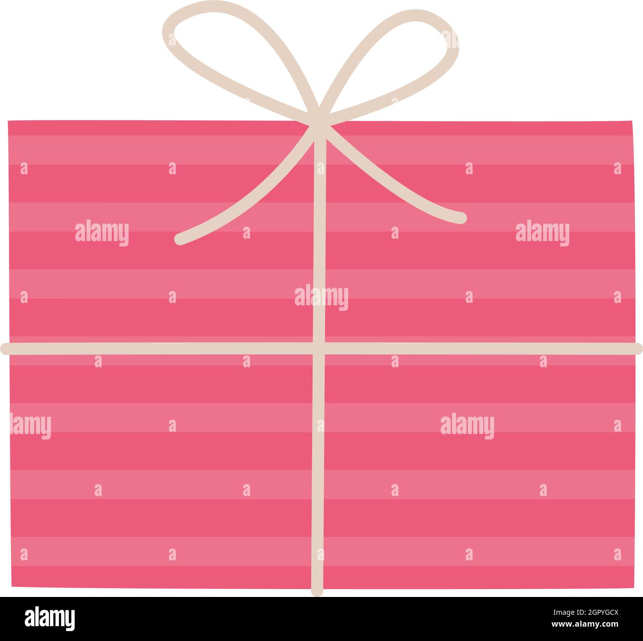 pink gift box illustration Stock Vector Image & Art - Alamy