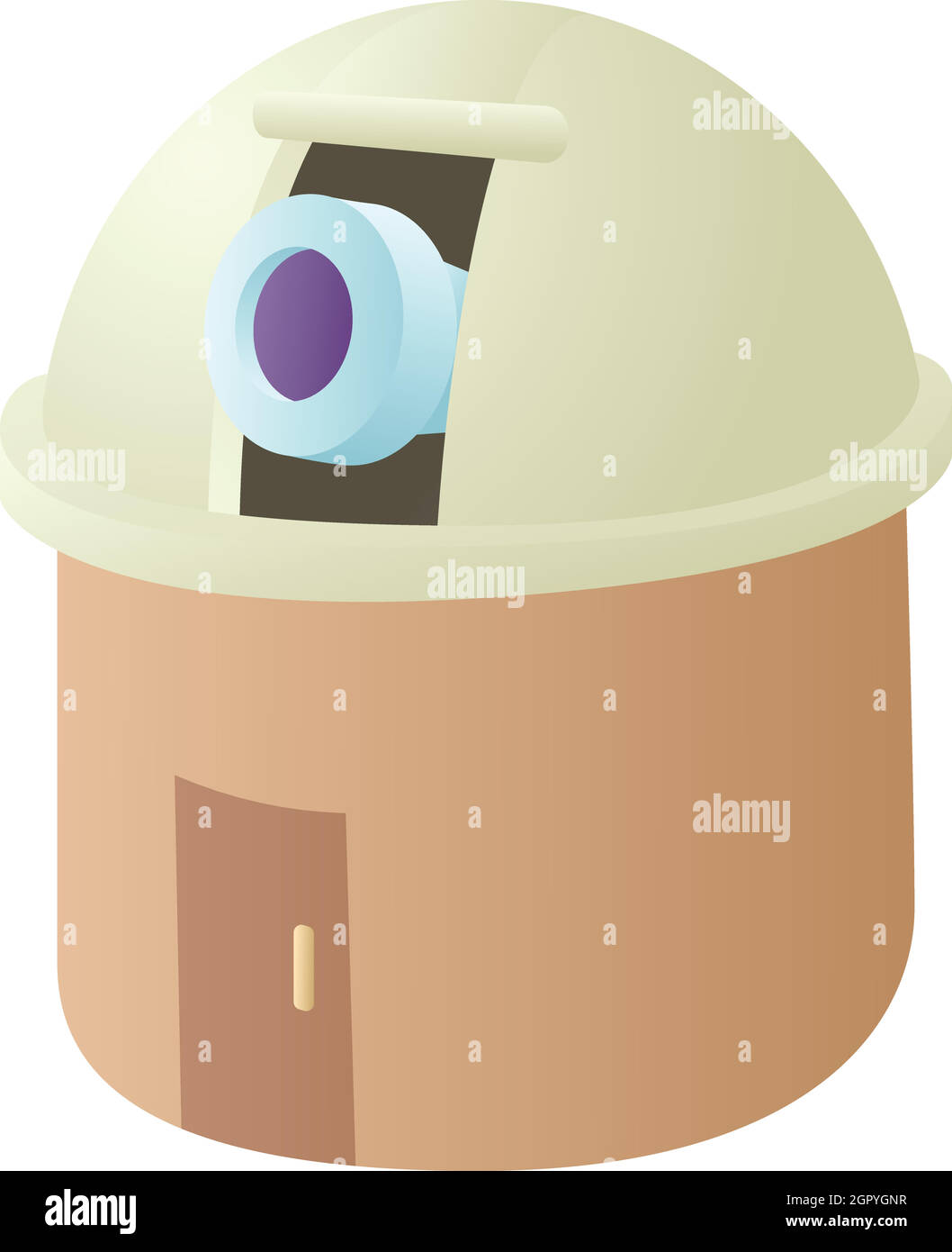 Observatory station icon, cartoon style Stock Vector Image & Art - Alamy