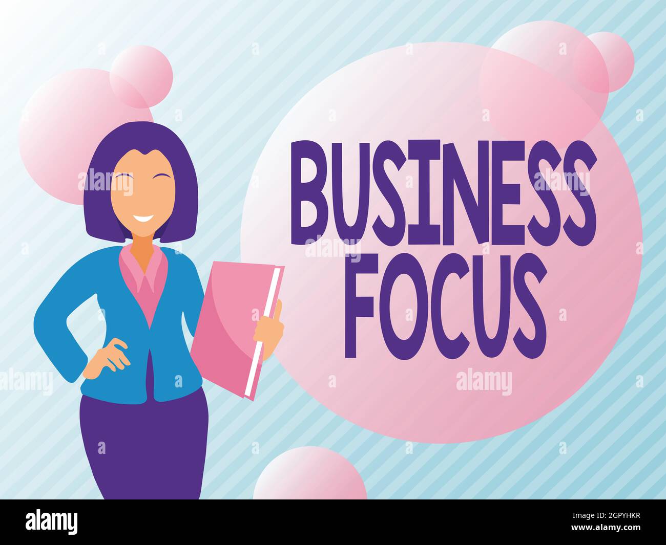 Inspiration showing sign Business Focus. Business overview Serving the ...