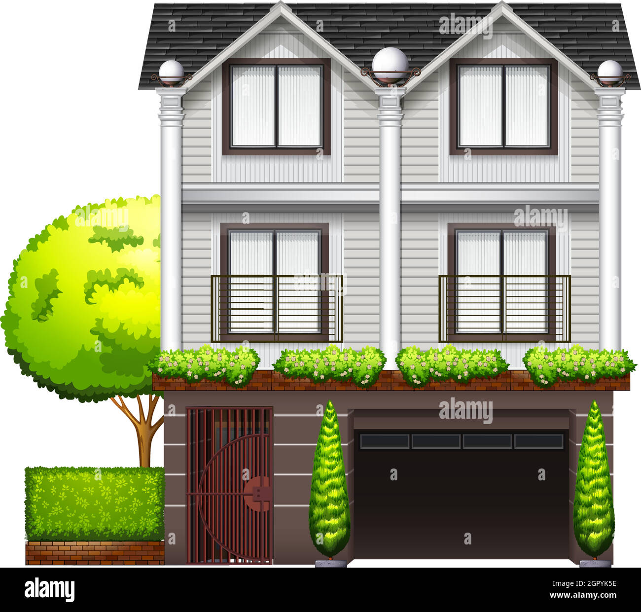 A multi-story building Stock Vector Image & Art - Alamy