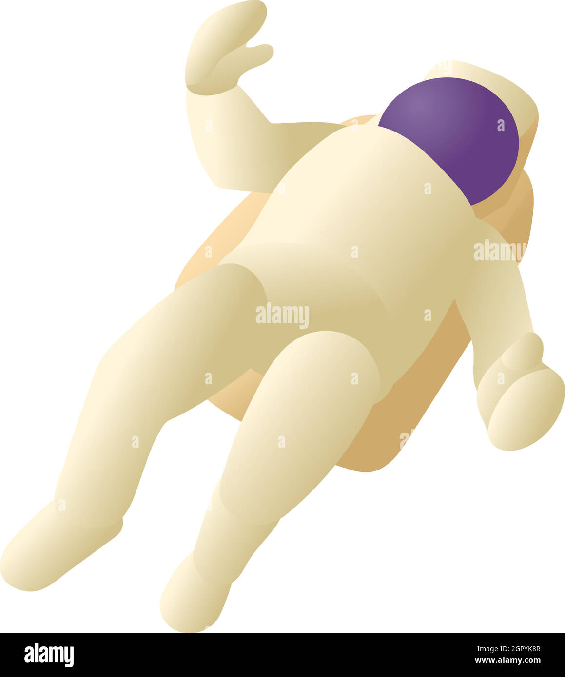 Spaceman gravity astronaut in Stock Vector Images - Alamy