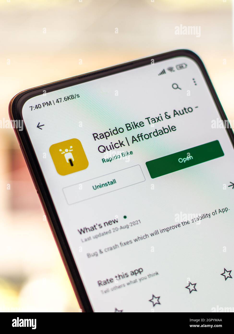 Rapido logo hi-res stock photography and images - Alamy