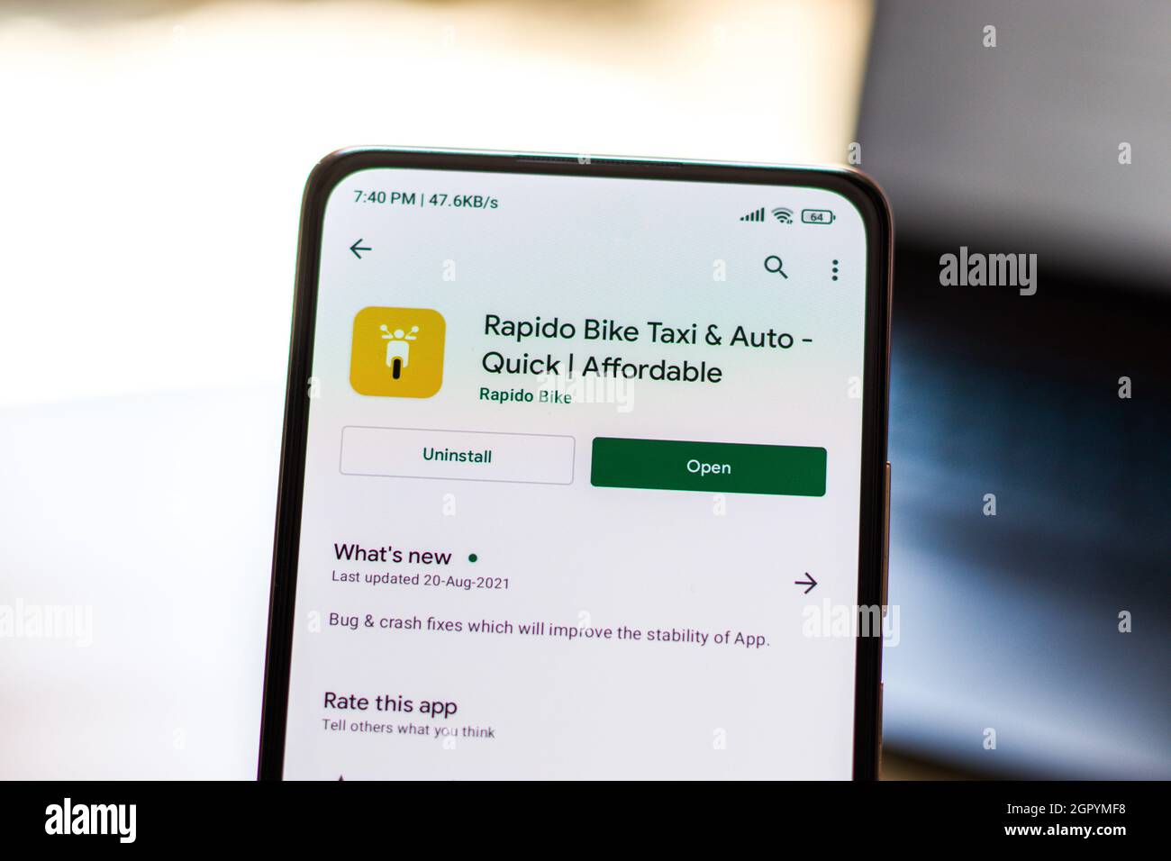 Rapido logo hi-res stock photography and images - Alamy