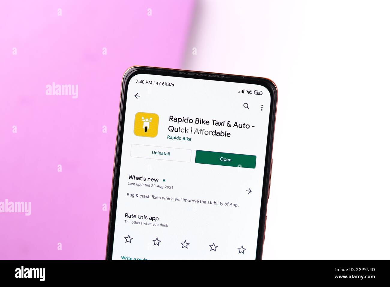 Rapido logo hi-res stock photography and images - Alamy