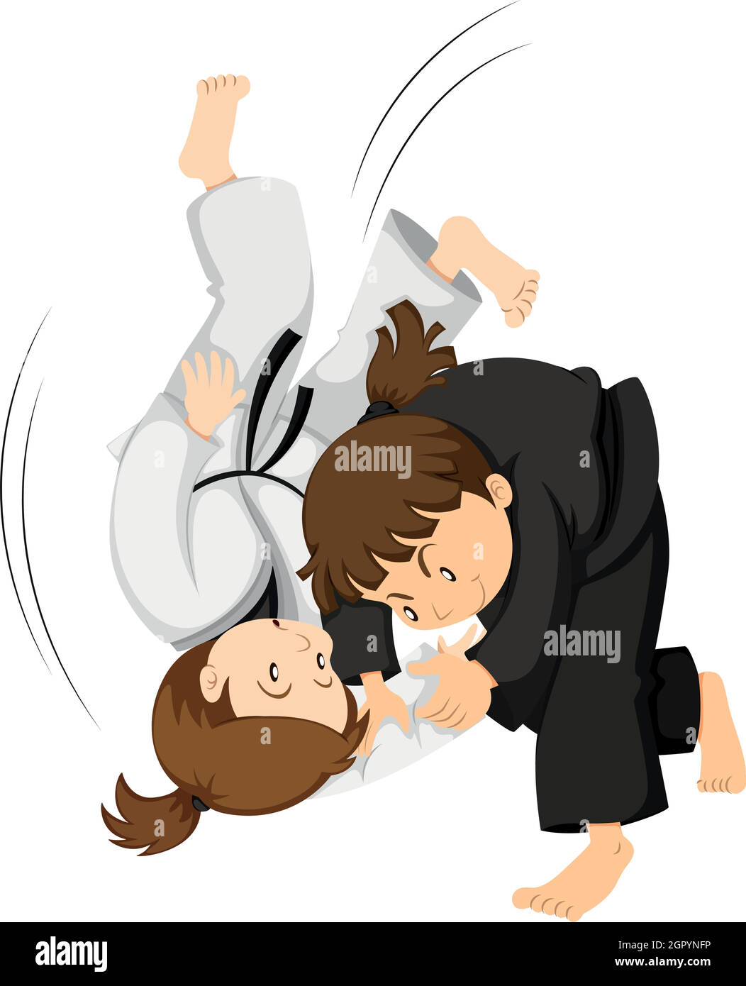 Playing fighting Stock Vector Images - Alamy