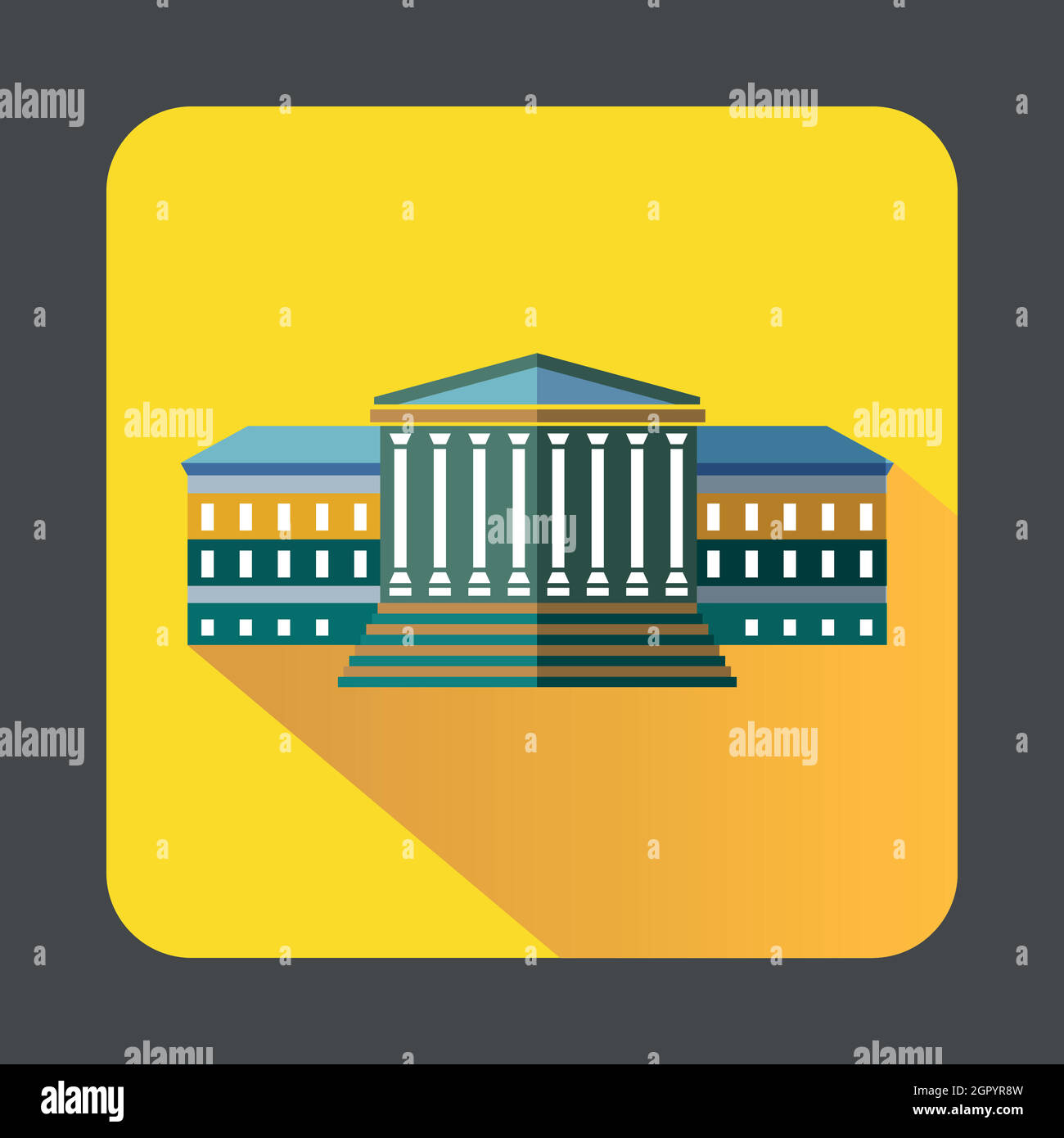 Government building Stock Vector Images - Alamy