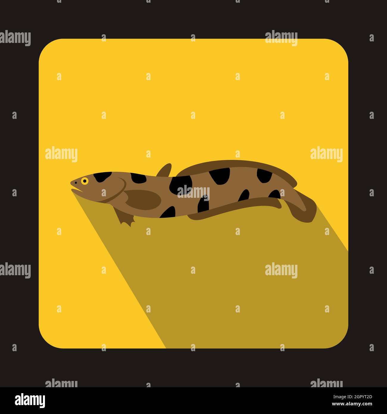 Fresh fish horizontal Stock Vector Images - Alamy