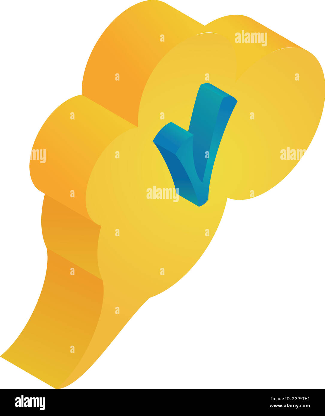 Check mark in bubble icon hi-res stock photography and images - Alamy