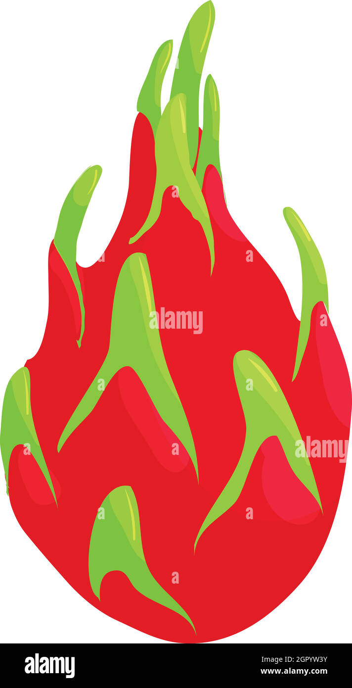 Dragon fruit icon, cartoon style Stock Vector Image & Art - Alamy