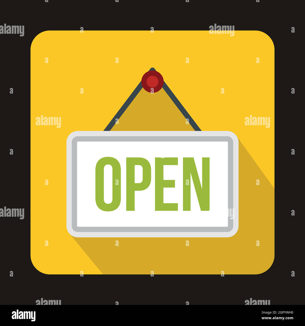 Open icon hi-res stock photography and images - Alamy