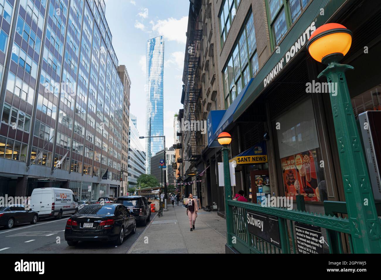 Murray Street in Manhattan's Financial District is a hodgepodge of 19th ...