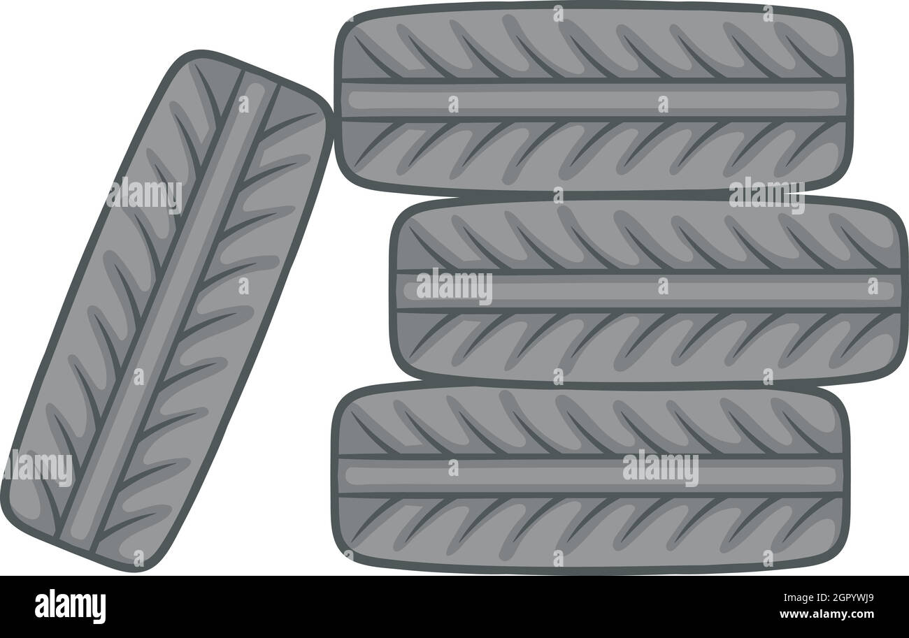 Racing tyre cartoon Stock Vector Images - Alamy
