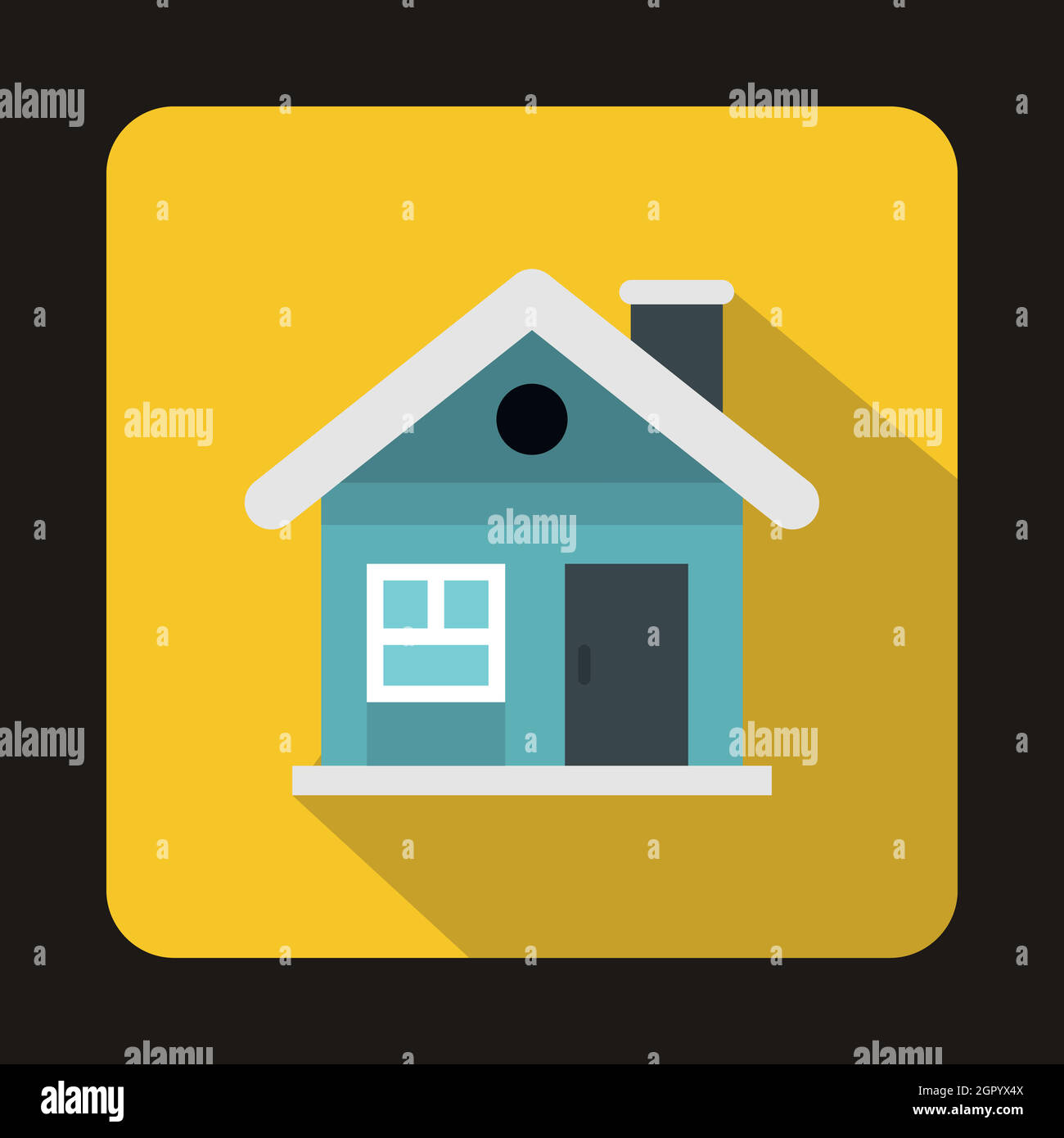 Blue home style Stock Vector Images - Alamy