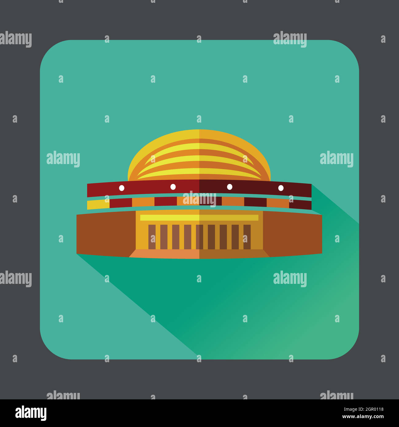 Circular building Stock Vector Images - Alamy