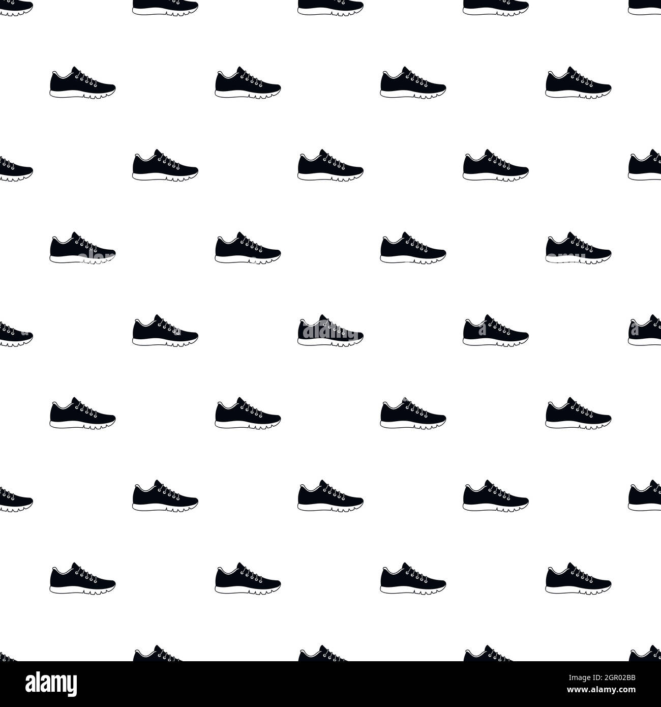 Sneakers pattern, simple style Stock Vector Image & Art - Alamy