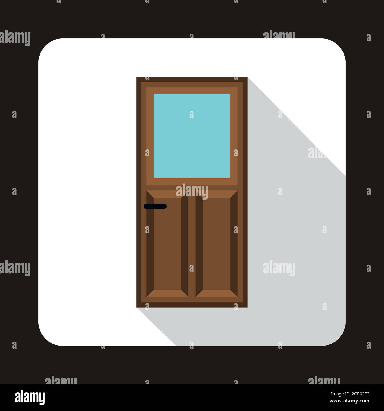 Wall window door in Stock Vector Images - Alamy