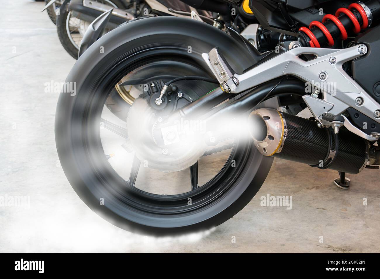 Burning wheel hi-res stock photography and images - Alamy