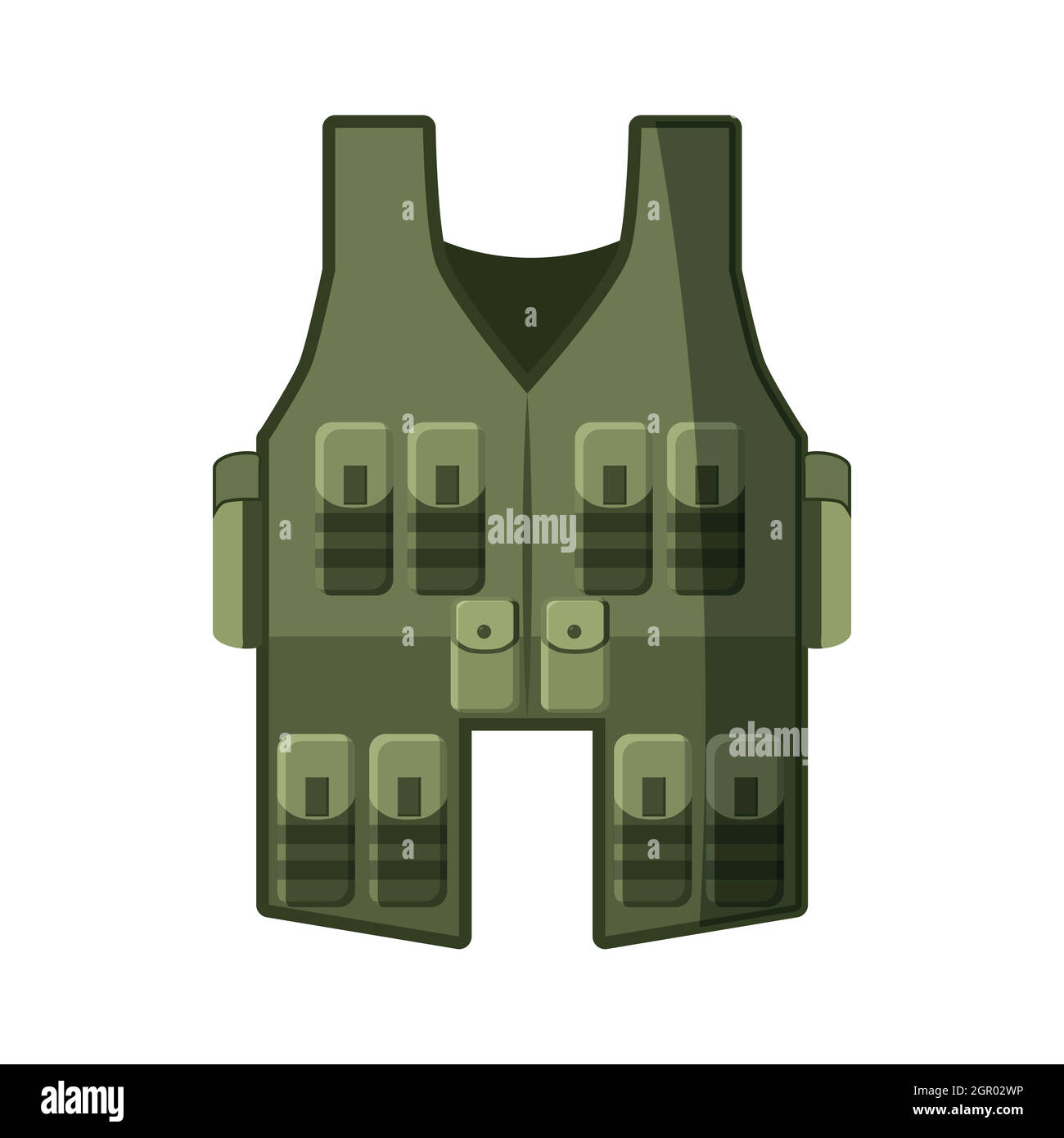 Vest icon, cartoon style Stock Vector Image & Art - Alamy