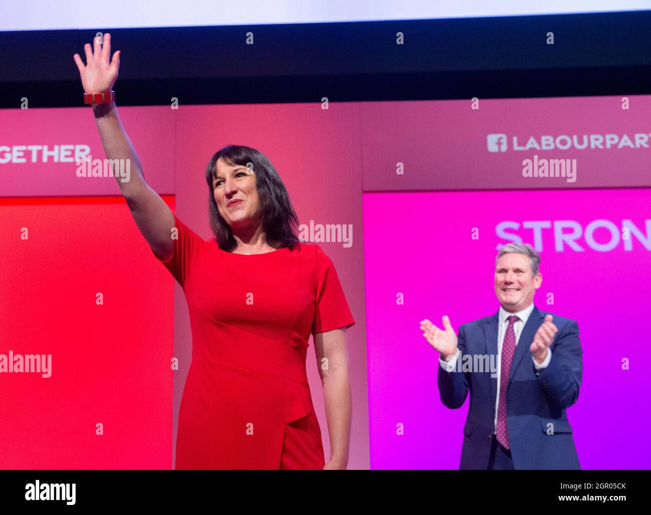 Rachel reeves waves at brighton conference hi-res stock photography and ...