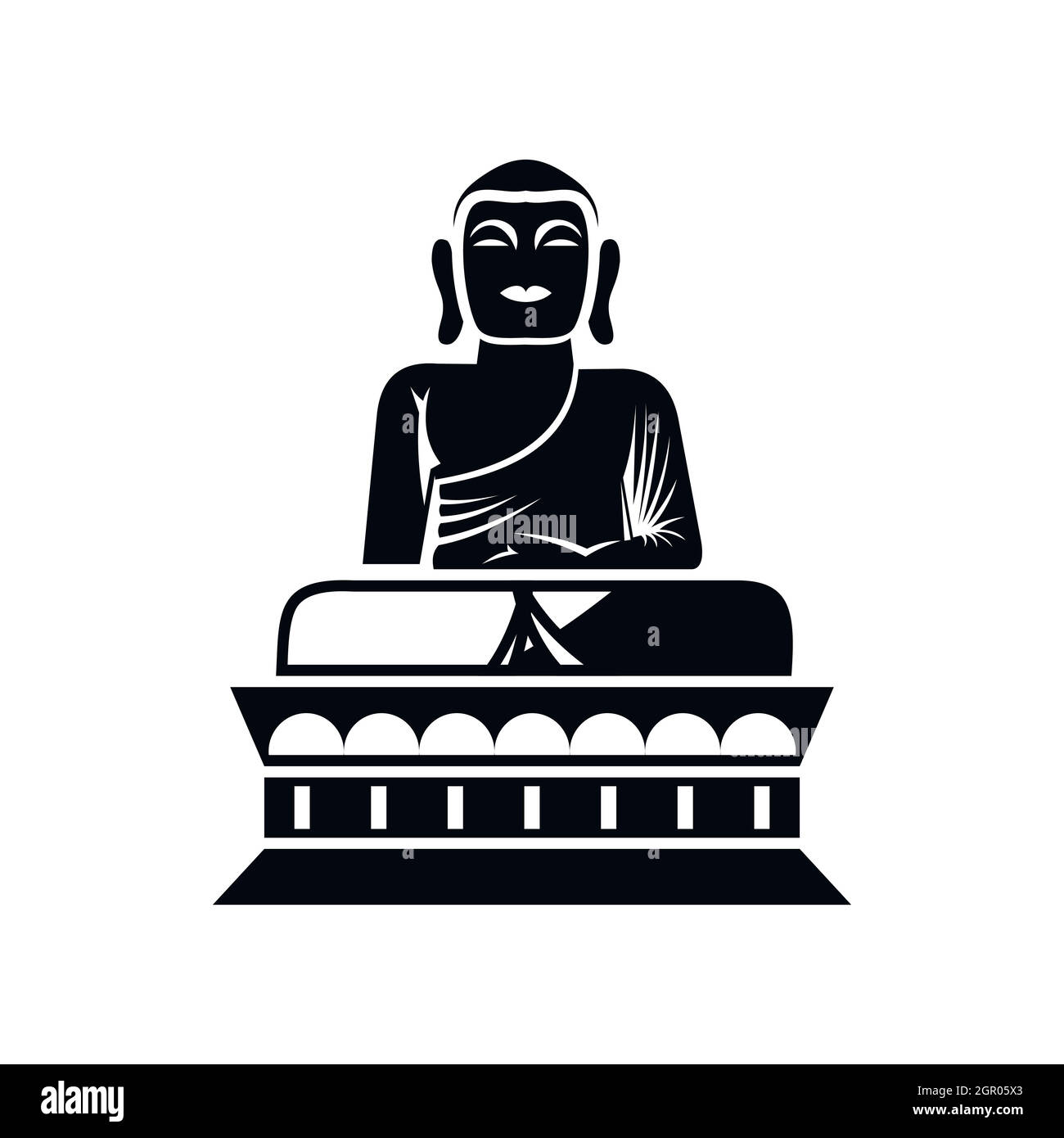 Simple line art asian Stock Vector Images - Alamy