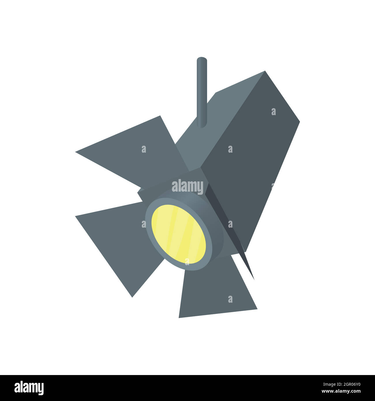 Spotlight icon, cartoon style Stock Vector Image & Art - Alamy