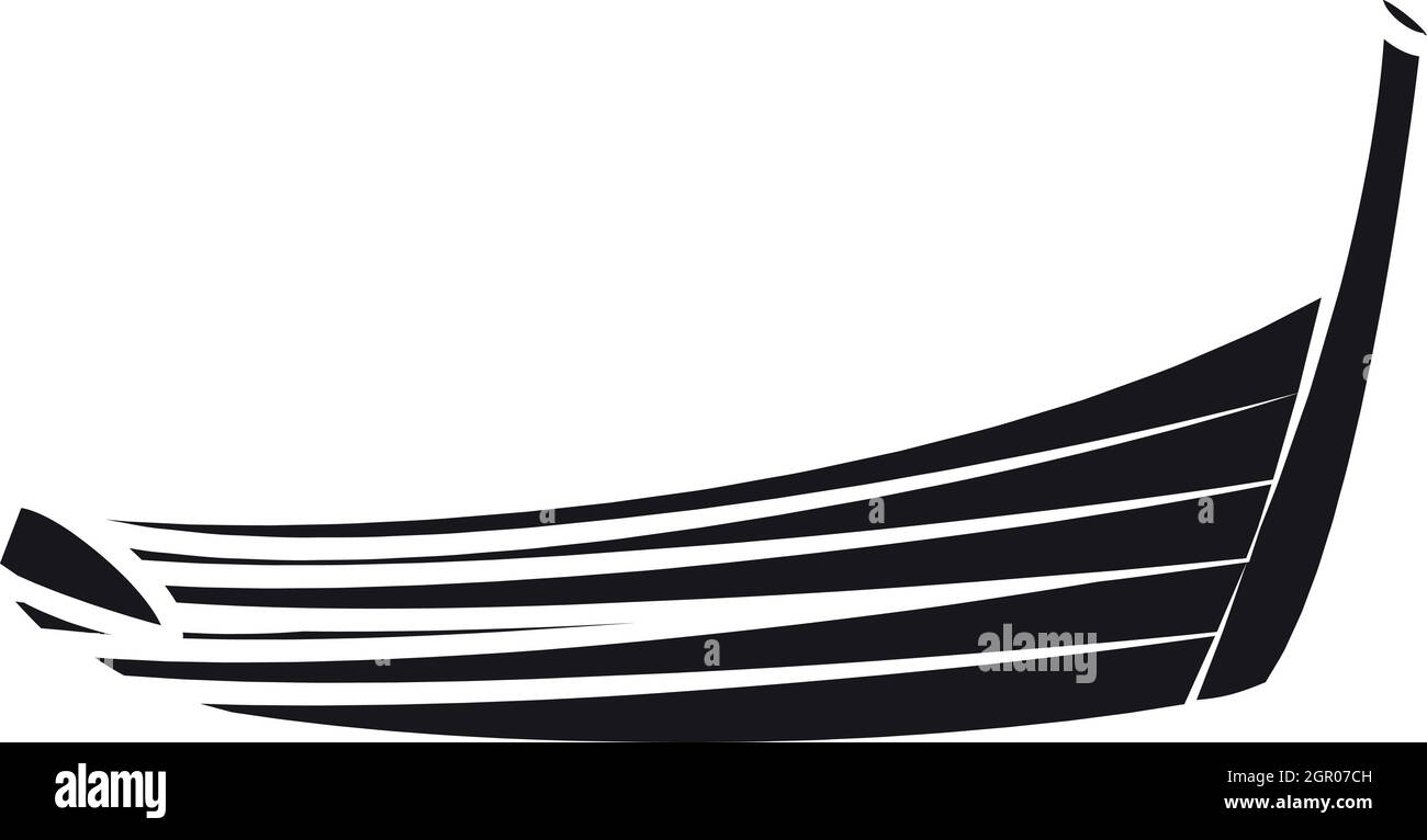 Tropical beach traditional boat Stock Vector Images - Alamy