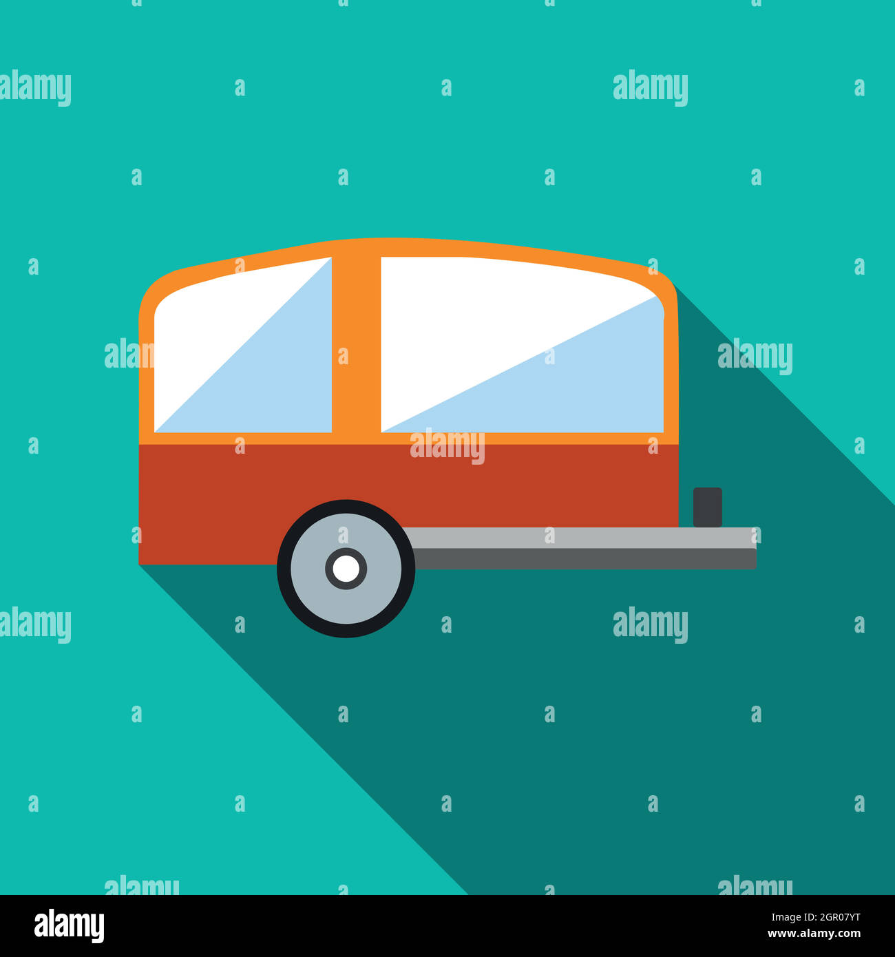 Flat trailer hi-res stock photography and images - Alamy