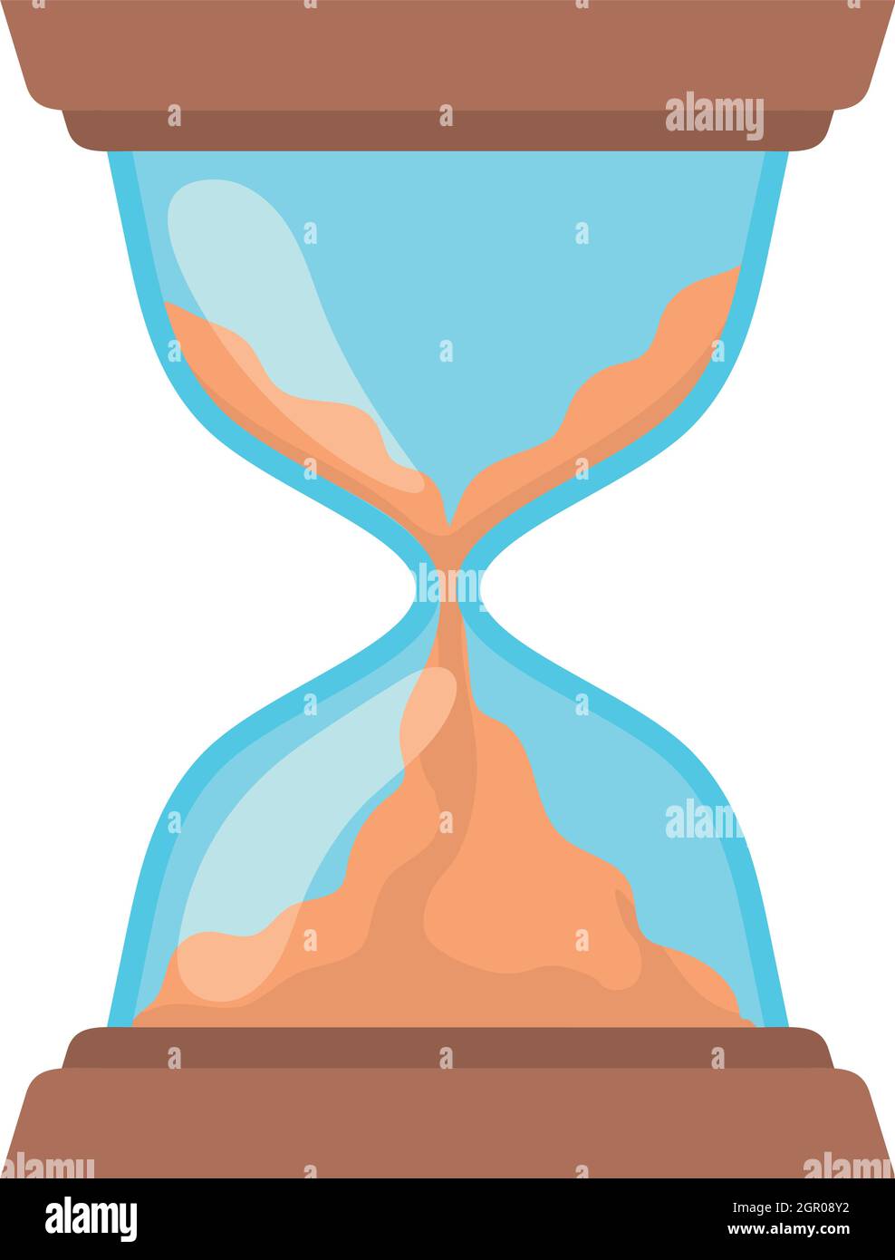 pretty hourglass illustration Stock Vector Image & Art - Alamy