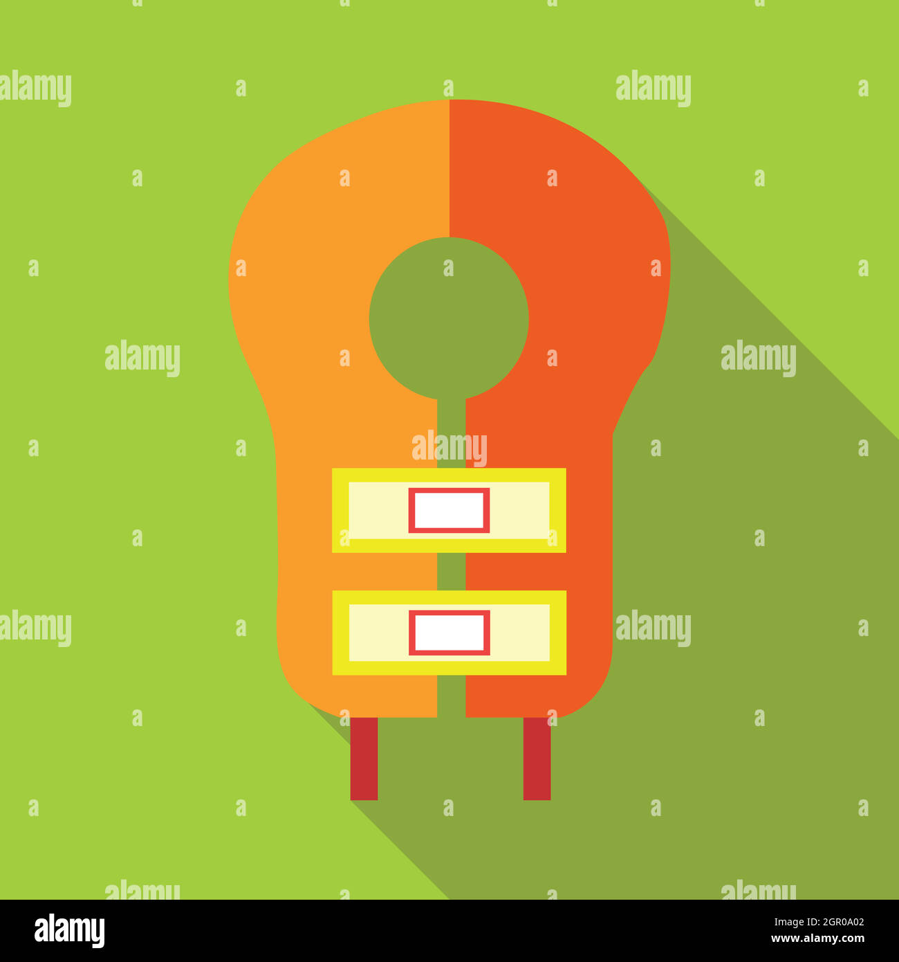 Orange float sea Stock Vector Images - Alamy