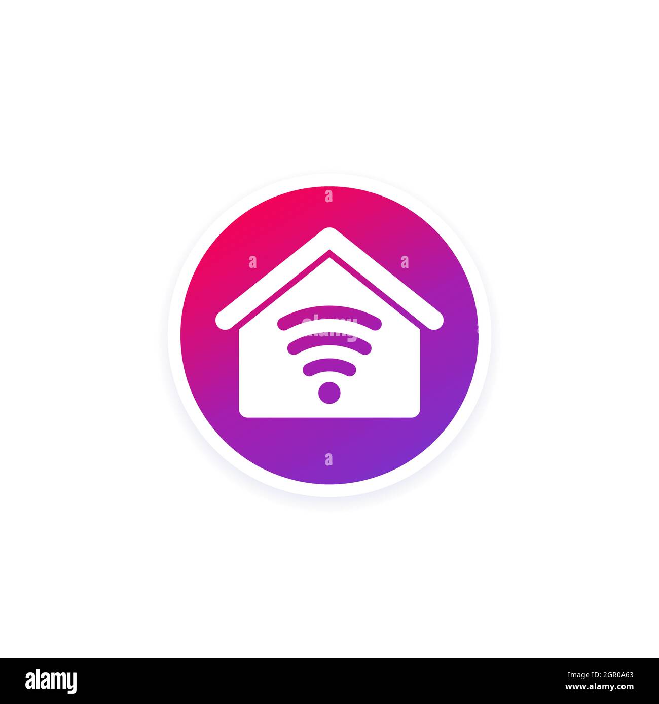 smart home, house vector icon for apps Stock Vector Image & Art - Alamy