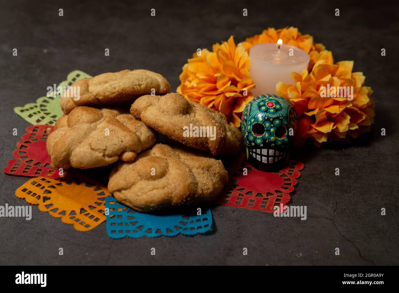 Tradicion mexicana del dia de muertos Stock Photo - Alamy