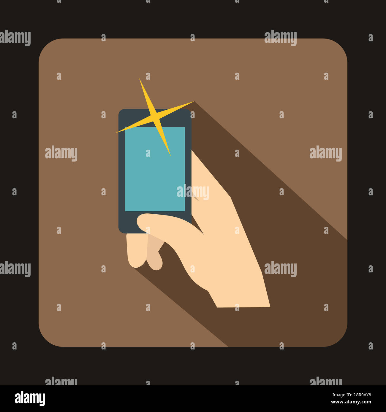 Hand taking pictures on cell phone icon Stock Vector Image & Art - Alamy