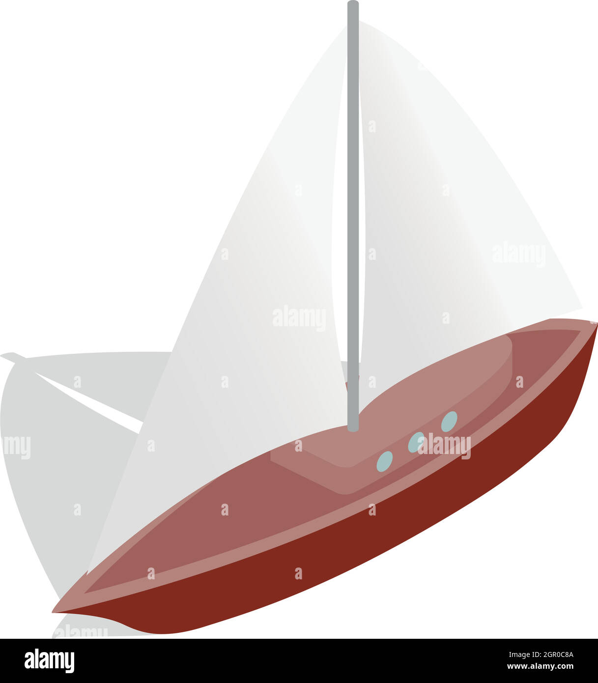 Boat icon, isometric 3d style Stock Vector Image & Art - Alamy
