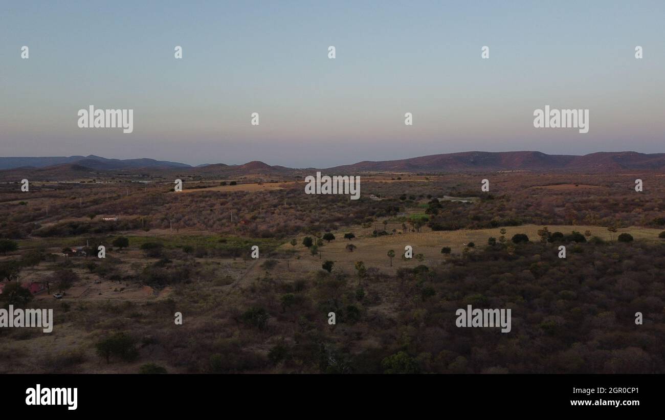 sunset in northeastern Brazil Stock Photo - Alamy