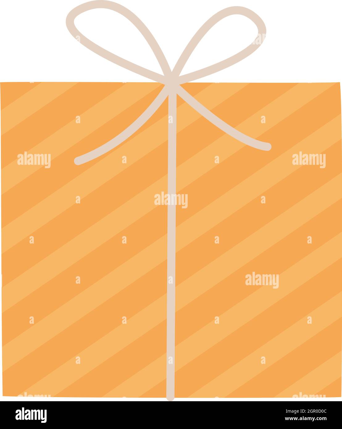 yellow gift box illustration Stock Vector Image & Art - Alamy
