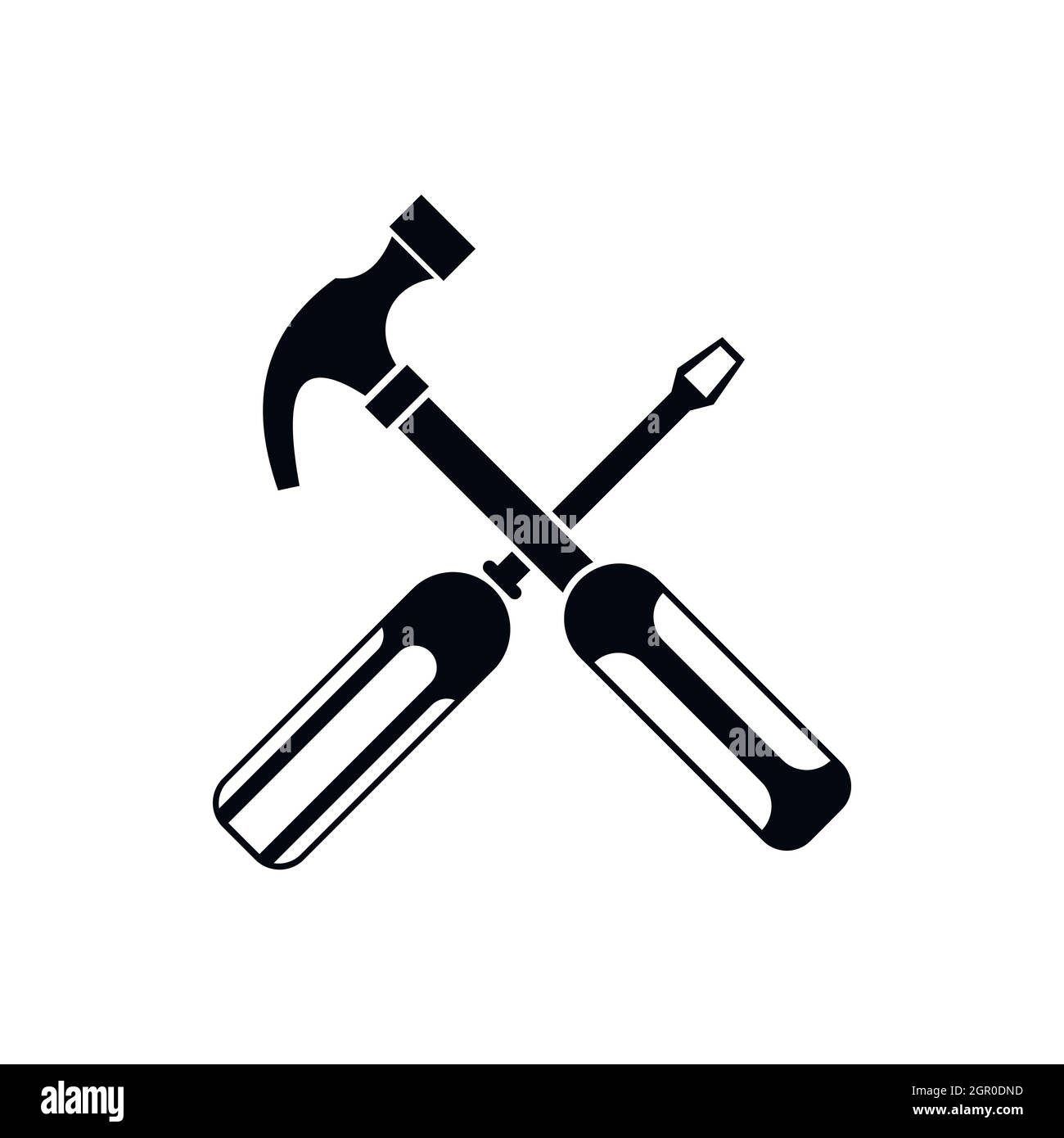 Impact screwdriver Stock Vector Images - Alamy