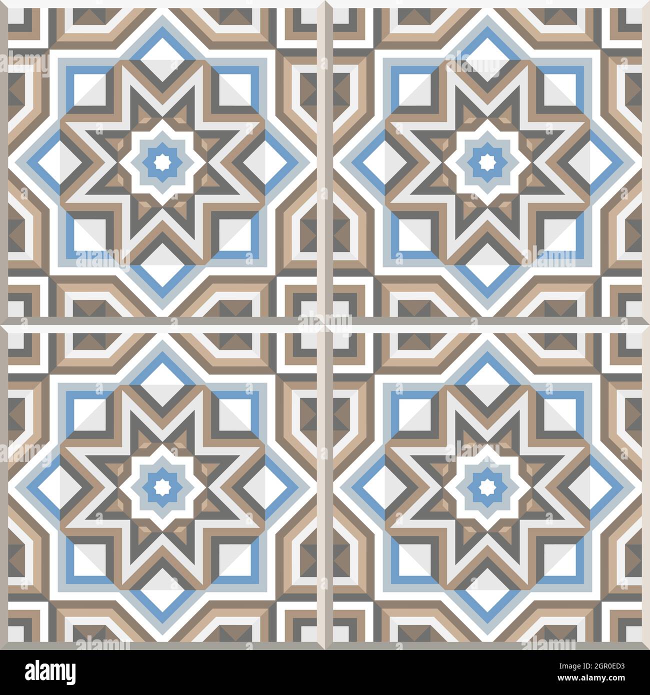 Set of 4 abstract seamless patterns. Abstract geometric backgrounds ...