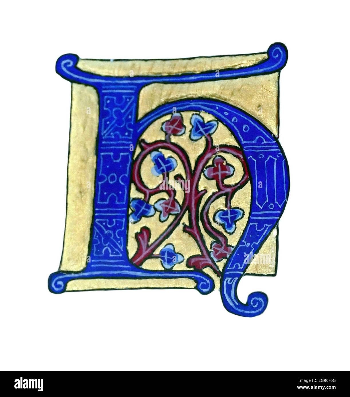 Medieval Illuminated Letters H